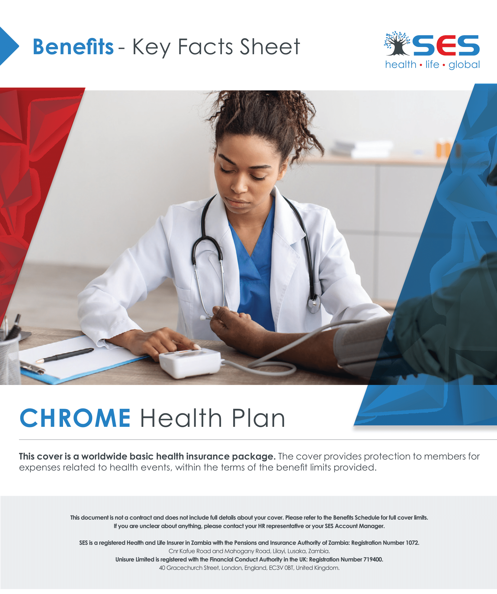 Health Plan Key Fact Sheet - SES