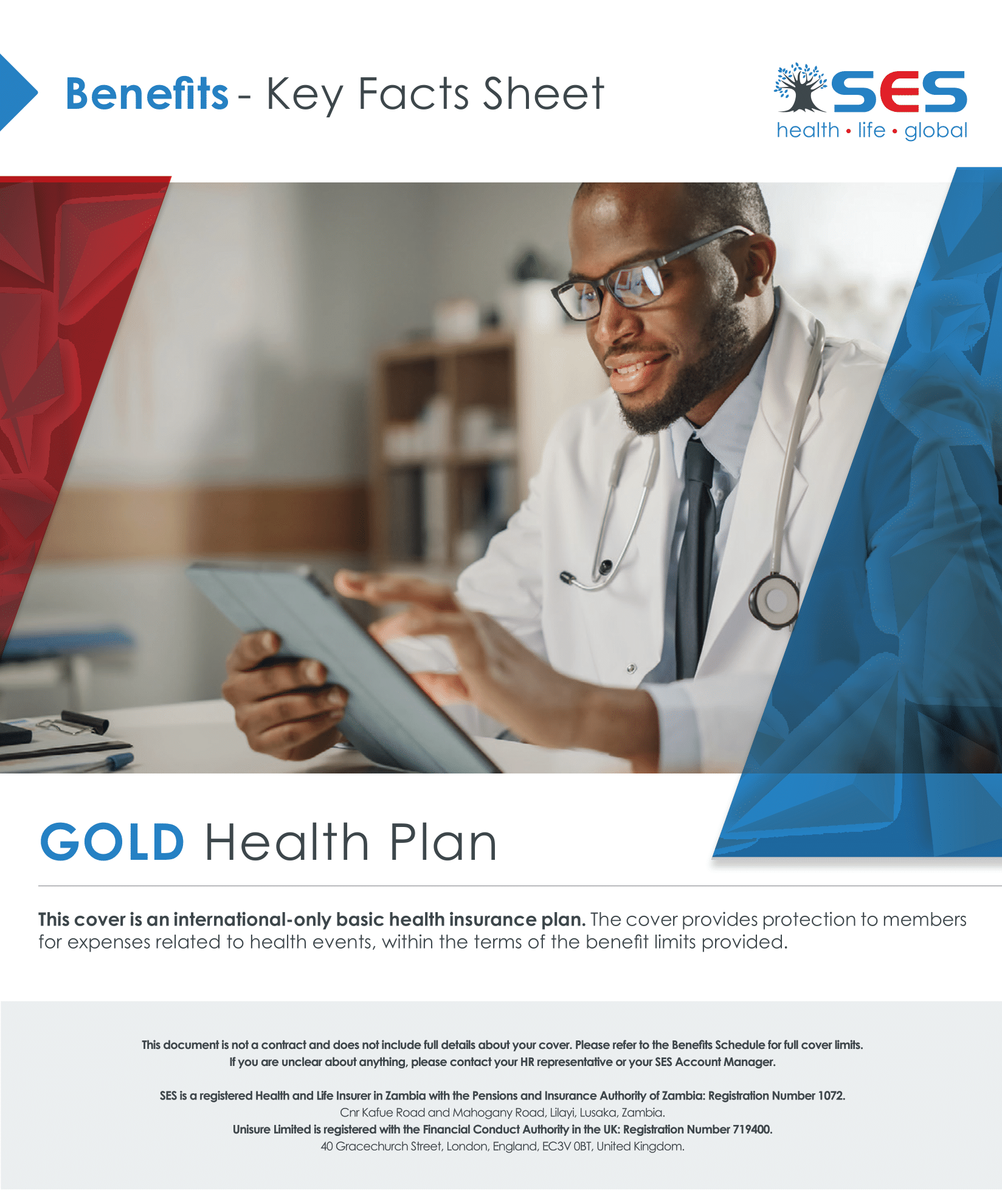 Health Plan Key Fact Sheet - SES
